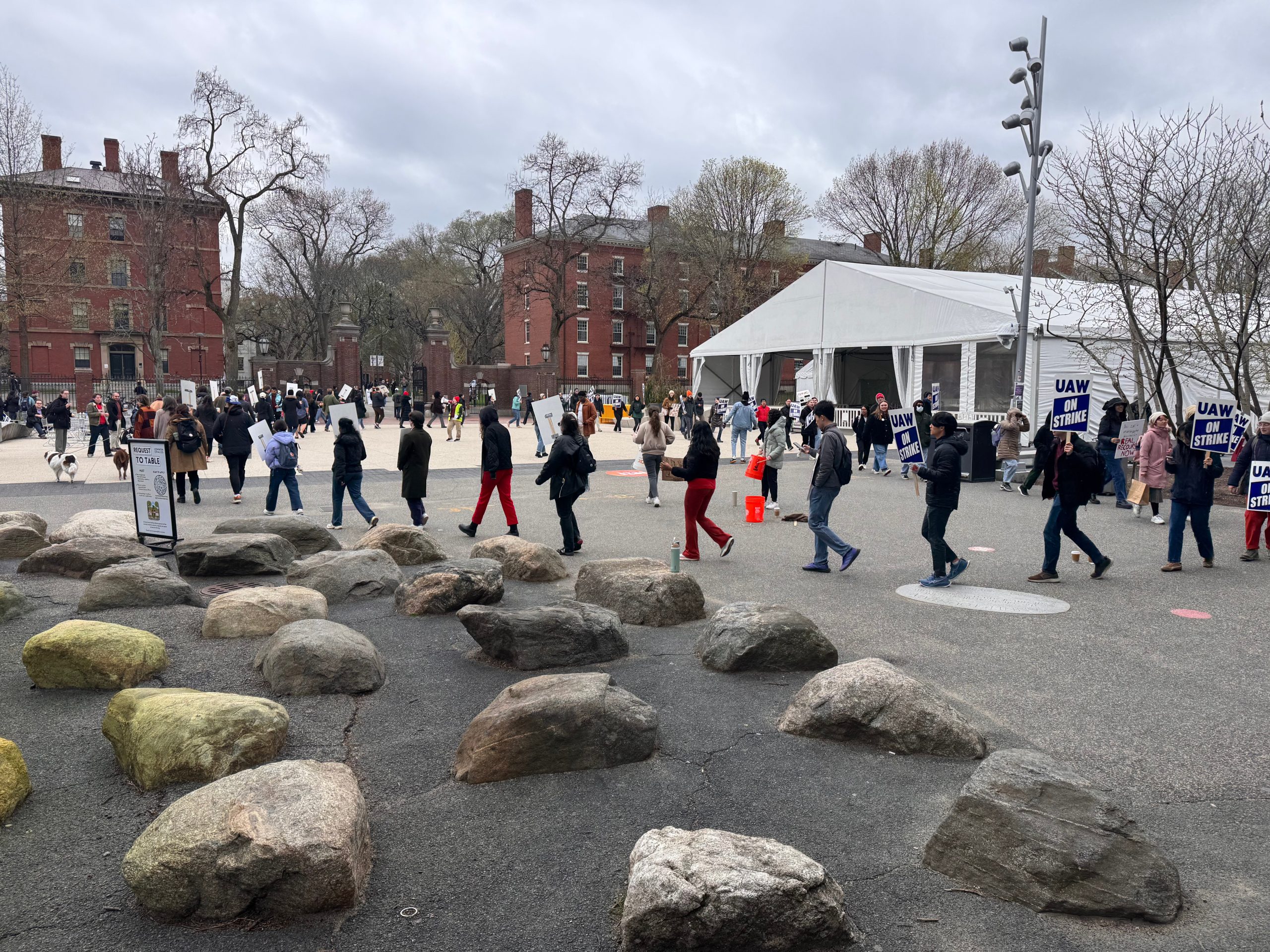 Harvard graduate students strike continues - Cambridge Day